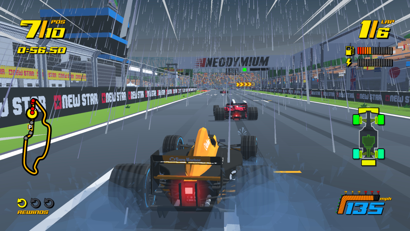 Retro Arcade Racer New Star GP Announced - ORD